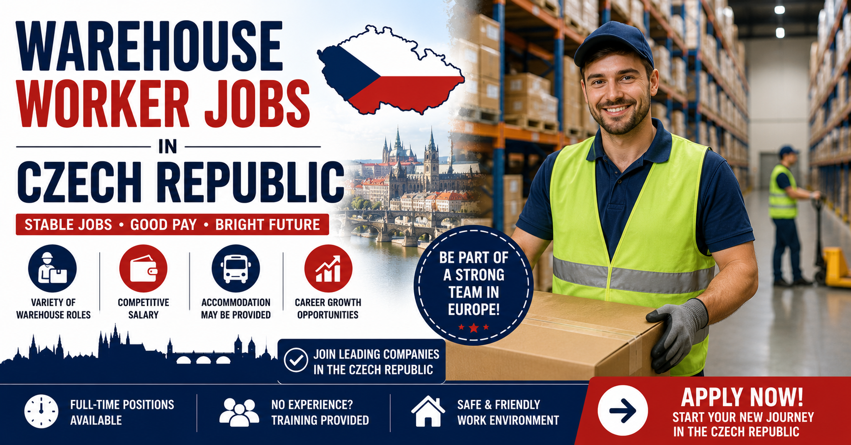 Warehouse Worker Jobs in Czech Republic - jobivan